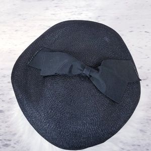 Vintage | Accessories | Vintage 95s Kutz Black Retro Hat | Poshmark